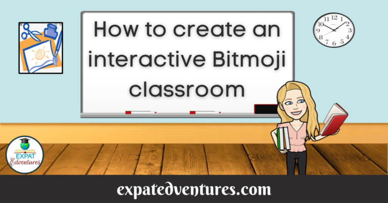 How to create an interactive Bitmoji classroom - Expat Edventures