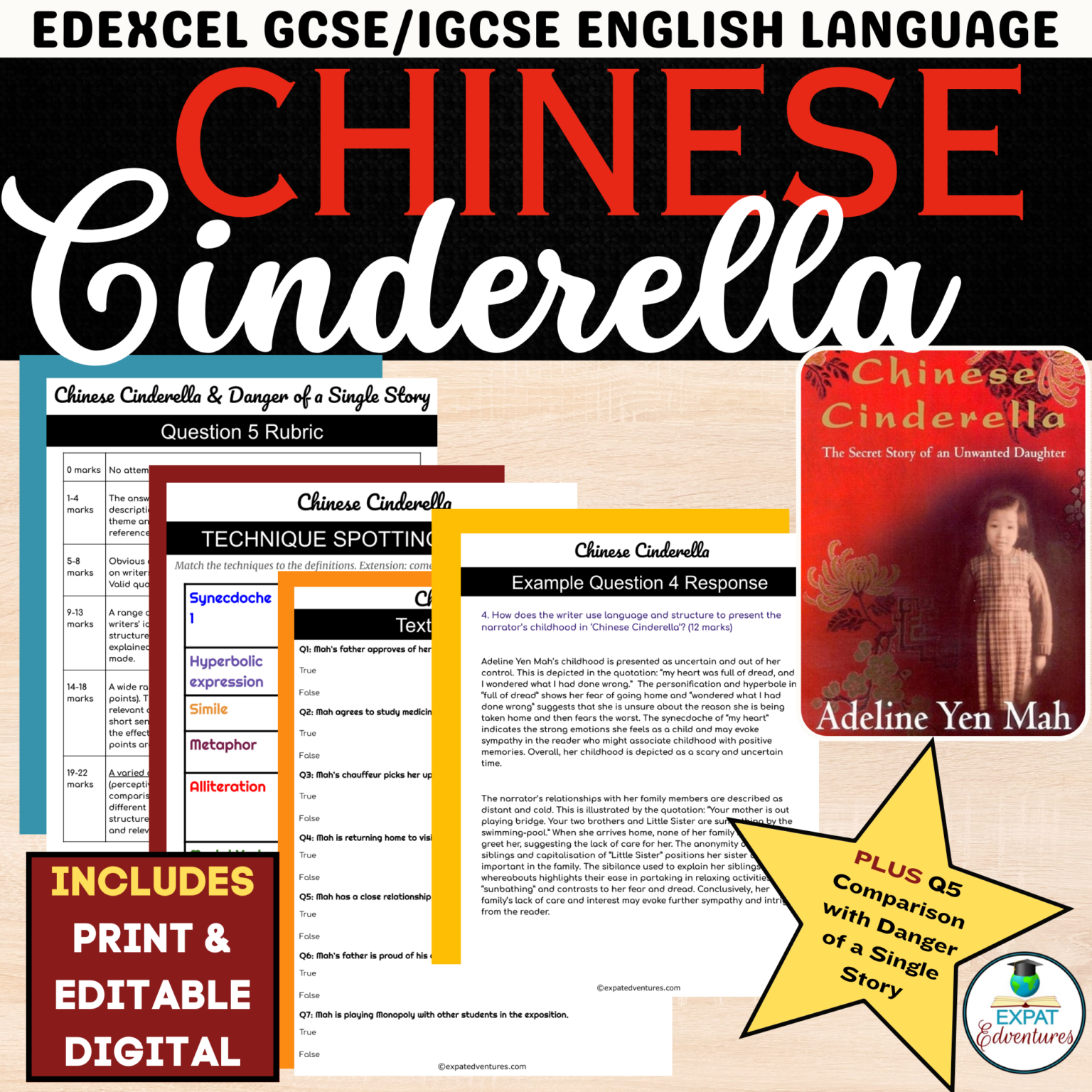Chinese Cinderella GCSE Scheme of Work - Expat Edventures