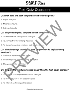 Still I Rise IGCSE Resources and Analysis - Expat Edventures