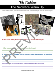 The Necklace IGCSE resources - Expat Edventures